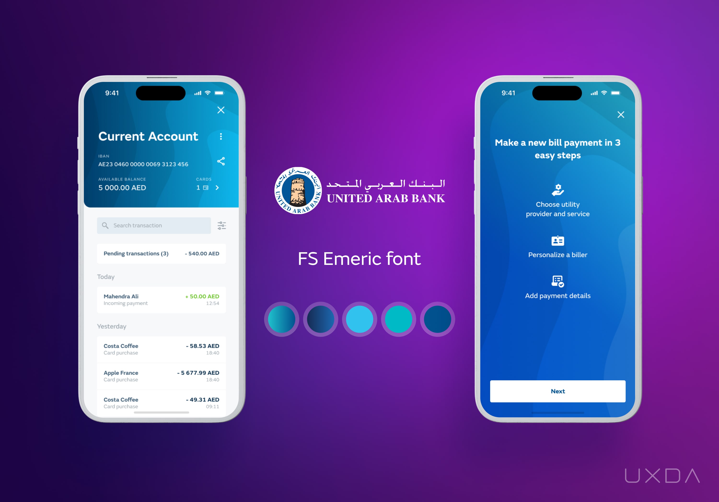 UAB Case Study: Enhancing Digital Banking UX in UAE • UXDA | Financial ...